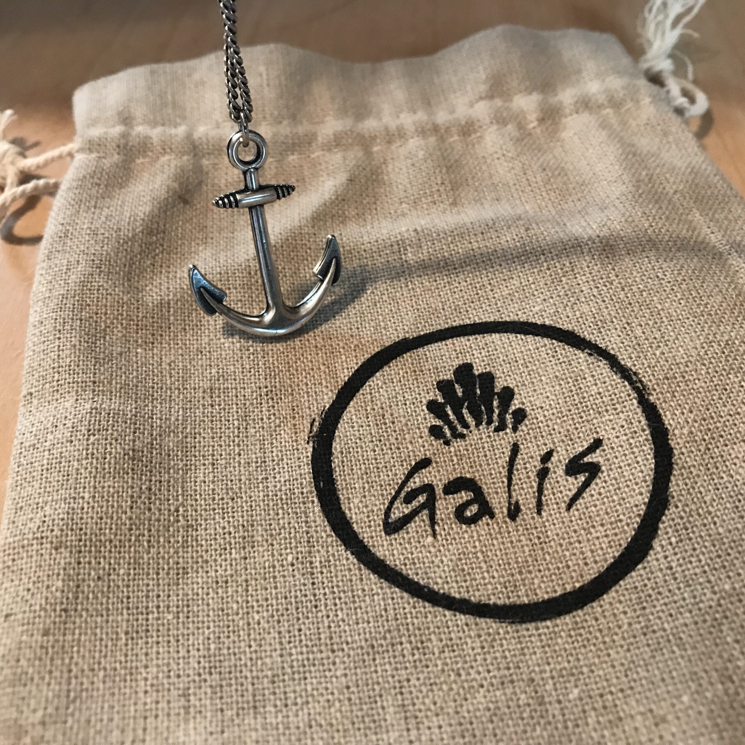 The Anchor Necklace By Galis Symbolizes Strength & Stability | The ...