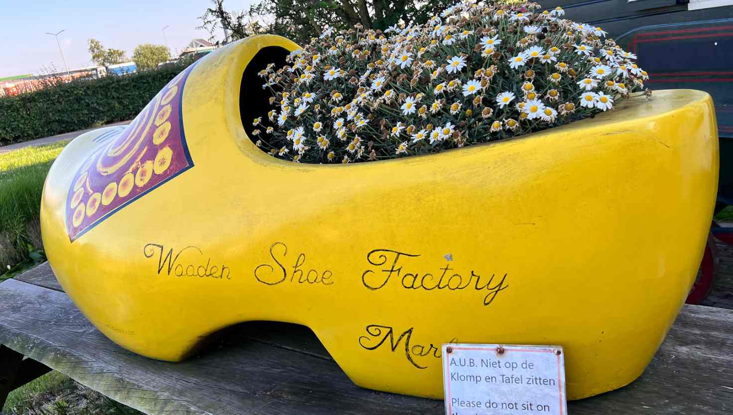 Behind the Scenes Tour of the Traditional Clog Making Factory in Marken ...